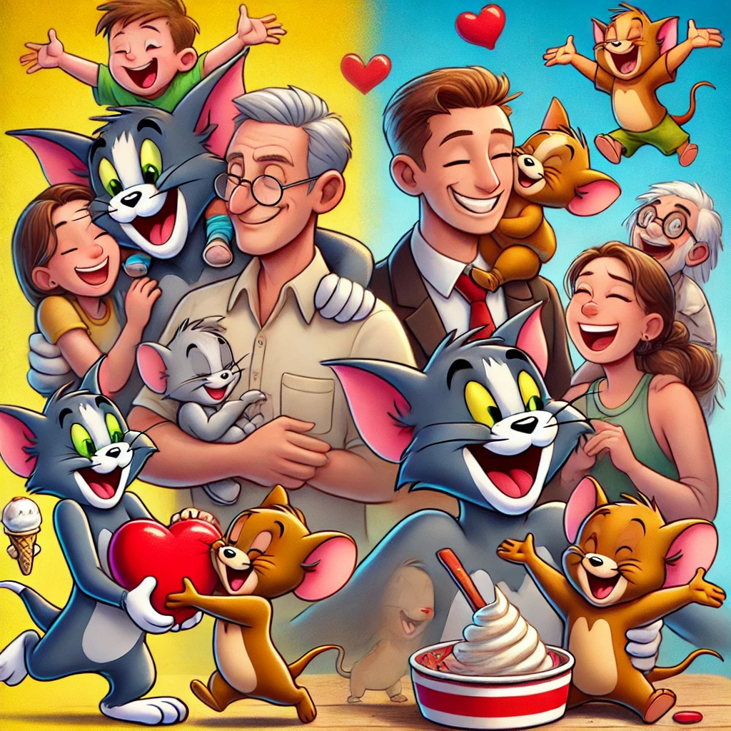 Feeling Loved: Real-Life Tom & Jerry Moments - The Jugnu Express